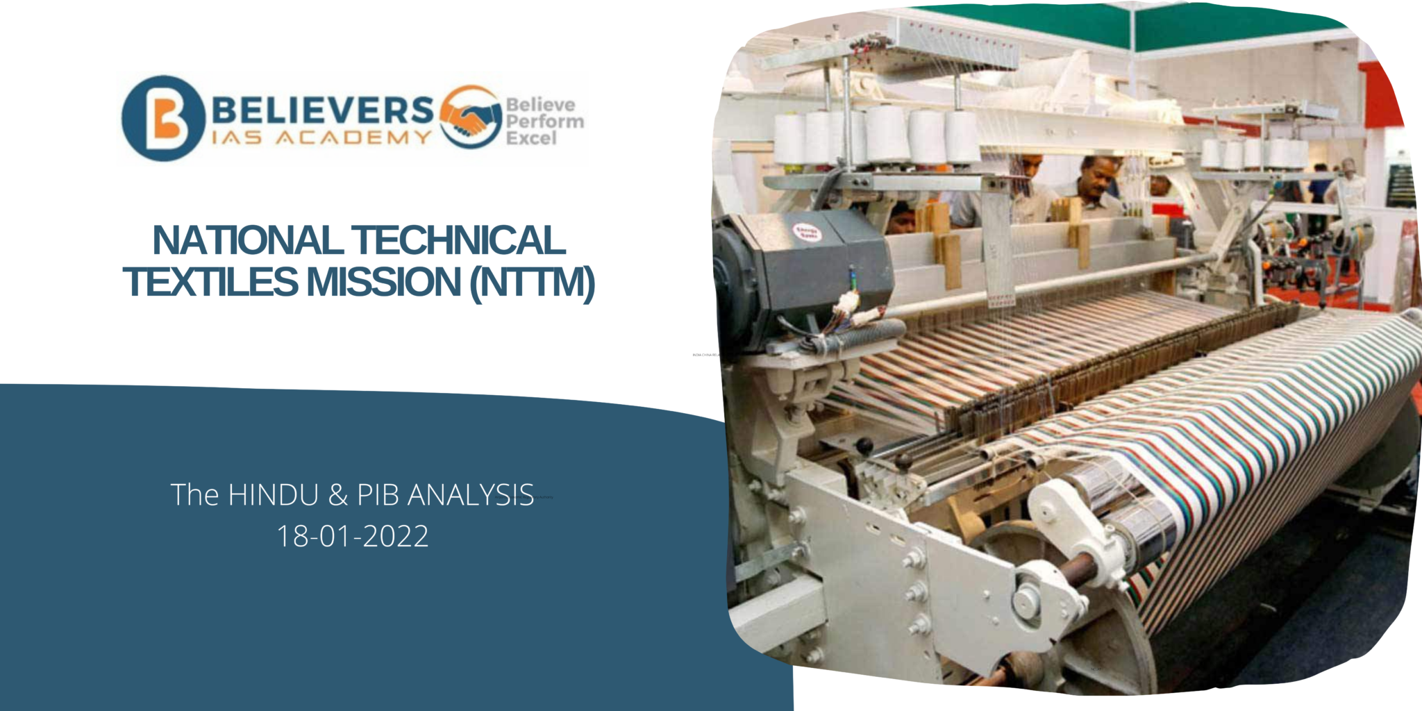 National Technical Textiles Mission (NTTM) - Believers IAS Academy
