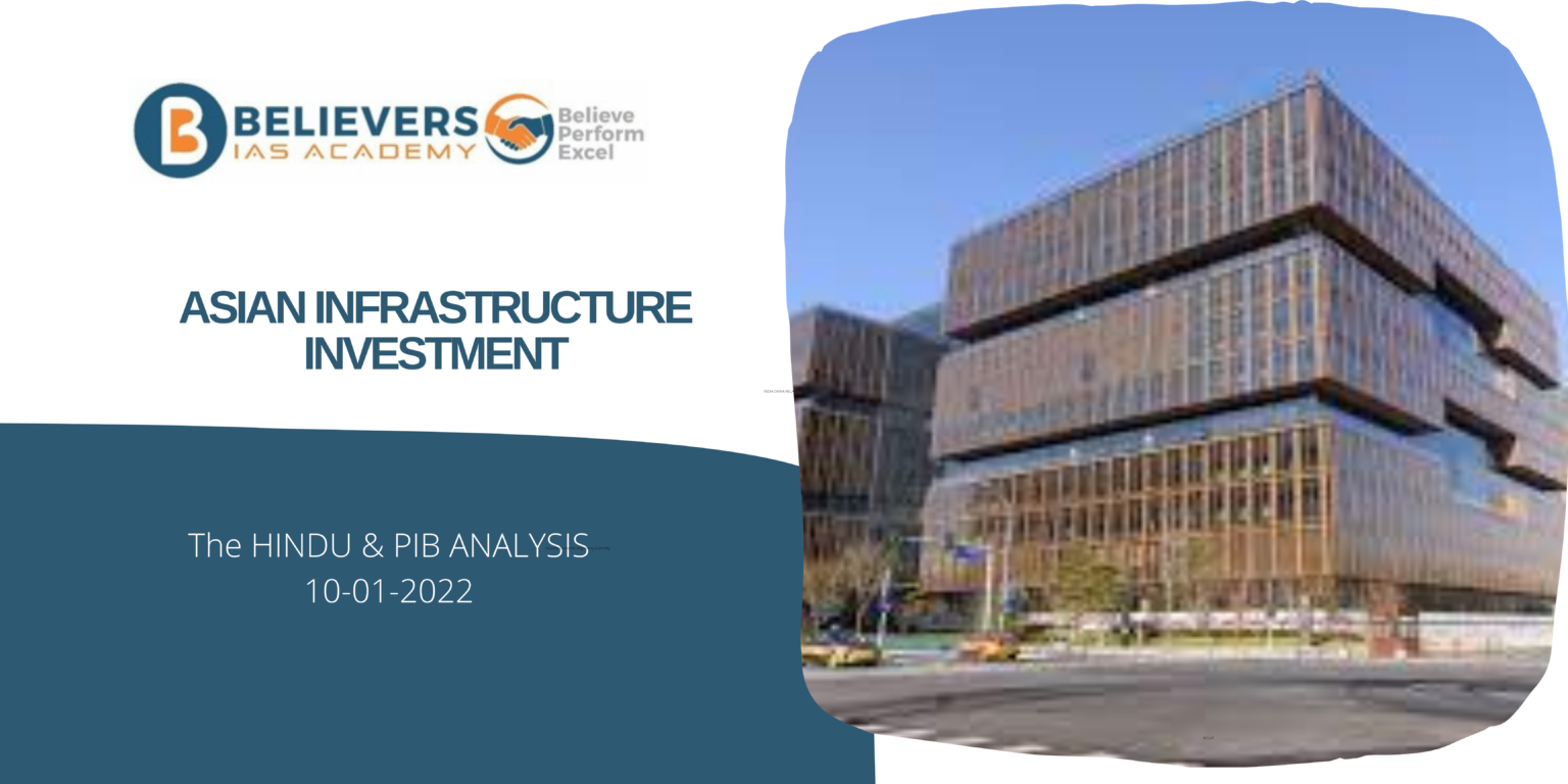 ASIAN INFRASTRUCTURE INVESTMENT BANK - Believers IAS Academy
