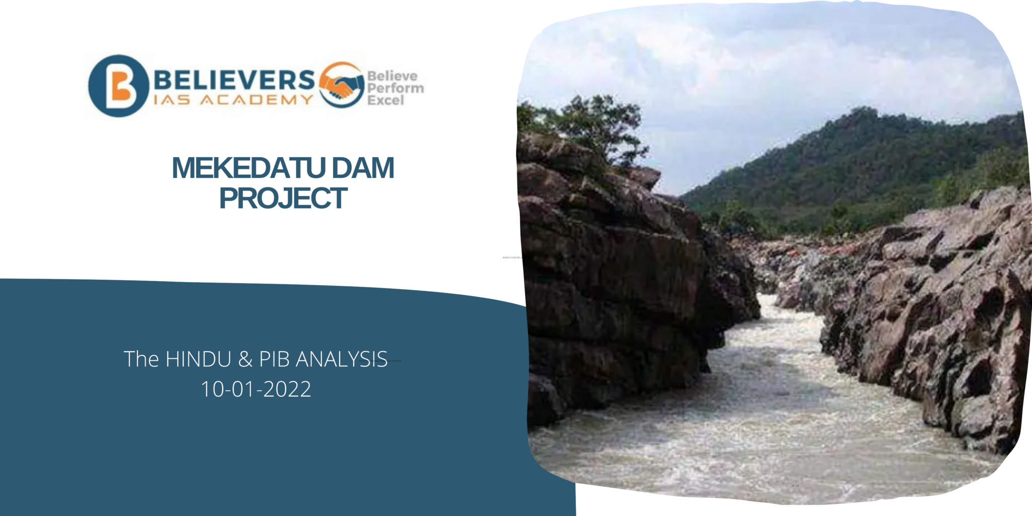 MEKEDATU DAM PROJECT - Believers IAS Academy