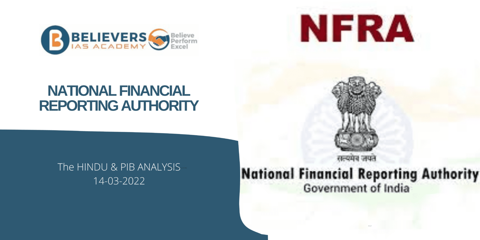 National Financial Reporting Authority - Believers IAS Academy