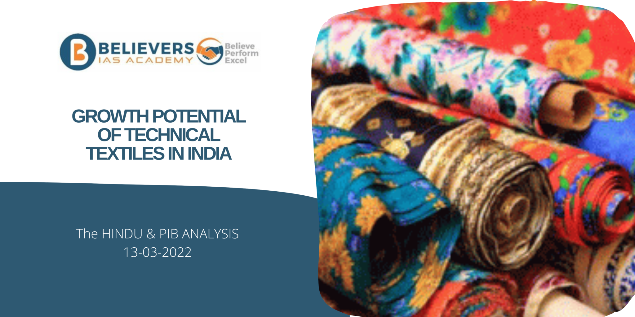 Growth Potential of Technical Textiles in India - Believers IAS Academy