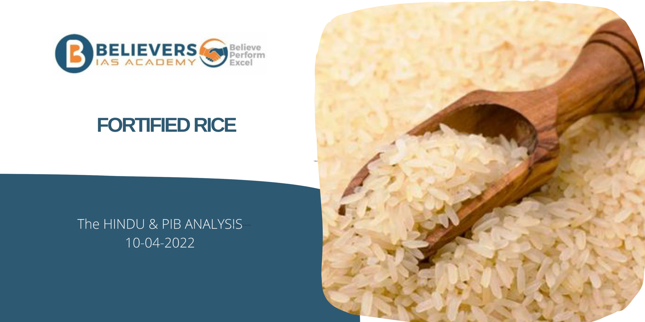 Fortified Rice - Believers IAS Academy