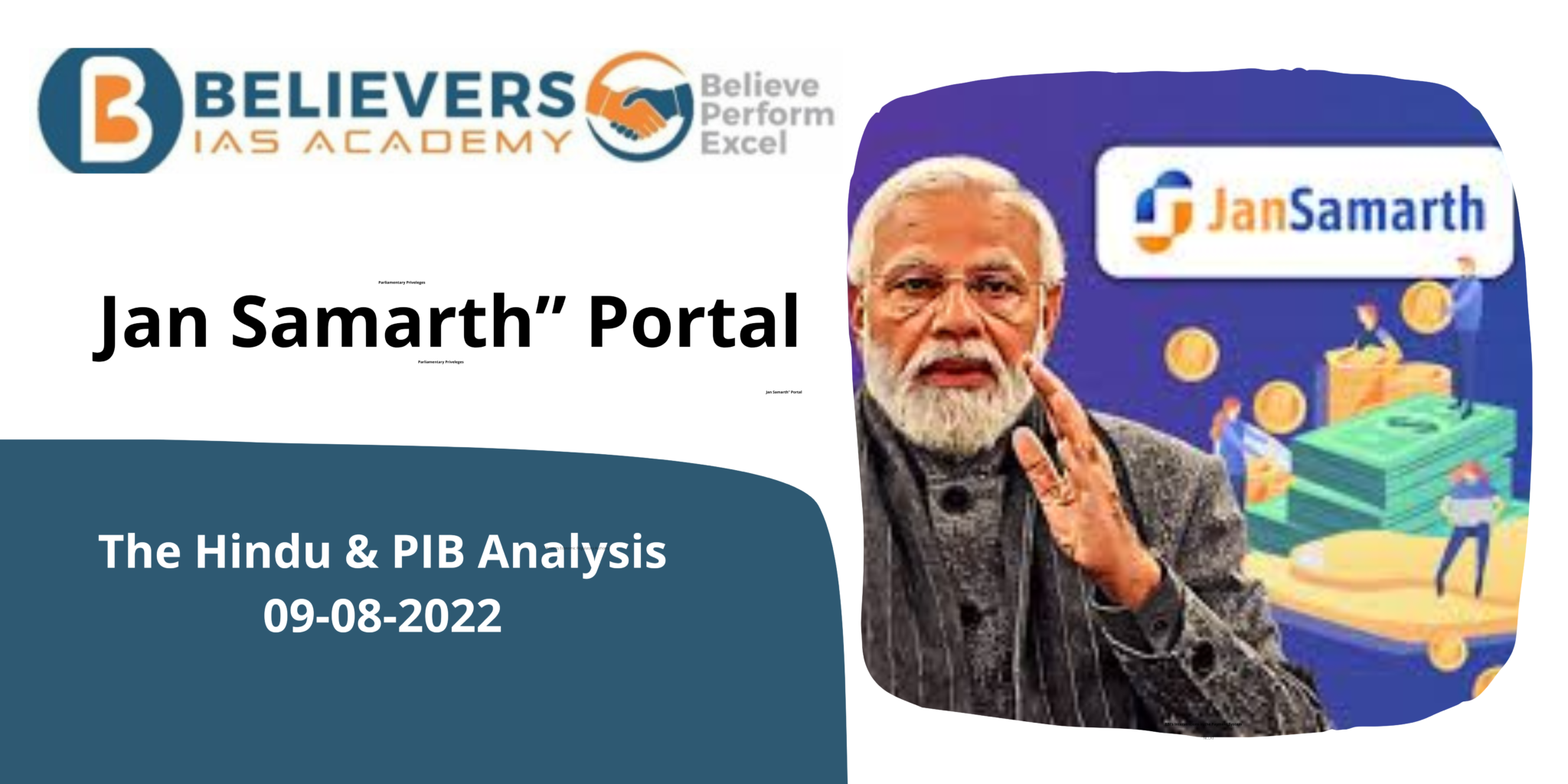 Jan Samarth” Portal - Believers IAS Academy