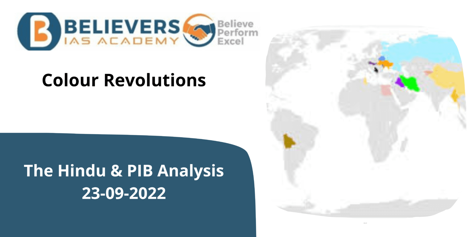 Colour Revolutions - Believers IAS Academy