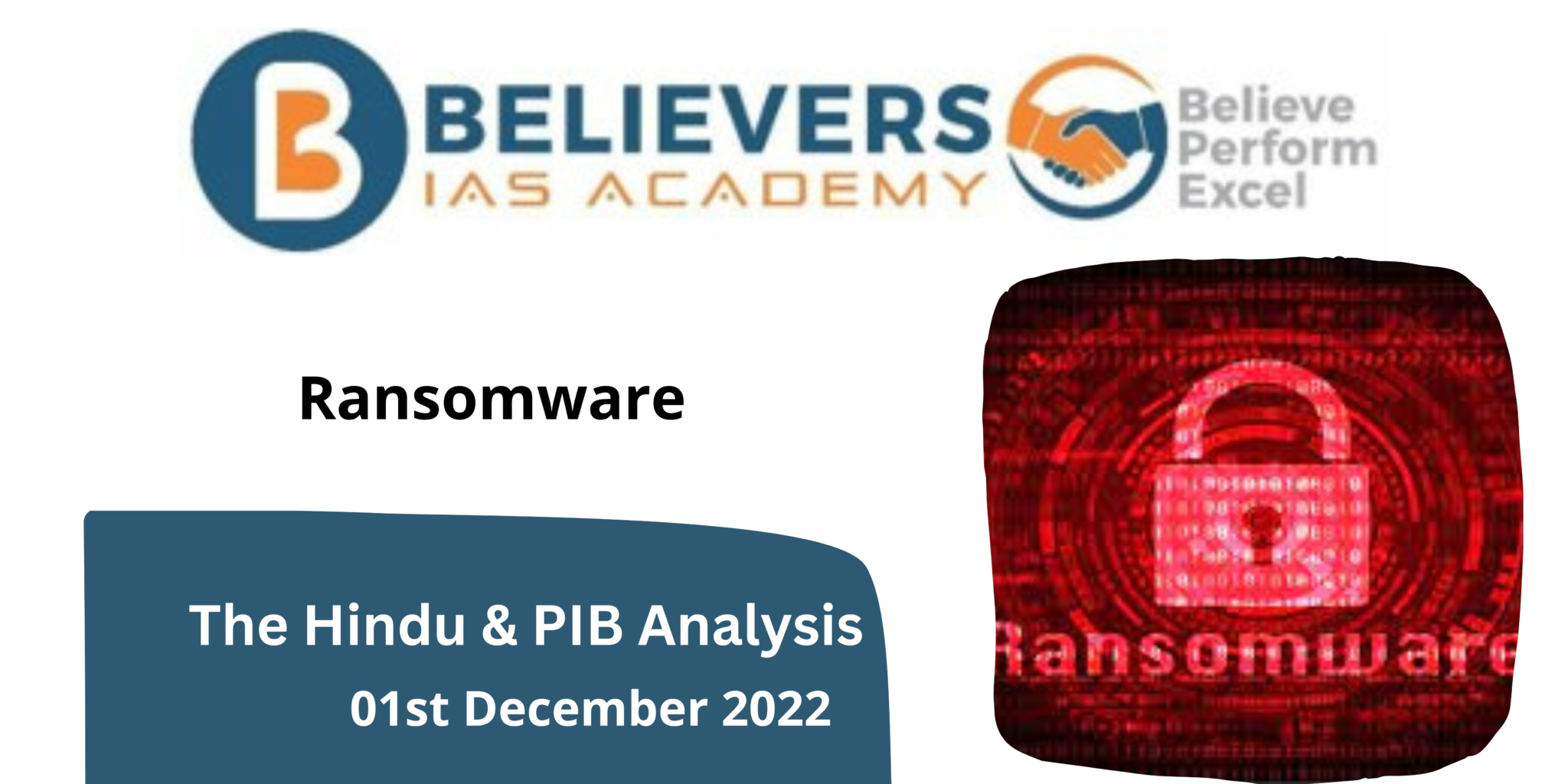 Ransomware - Believers IAS Academy