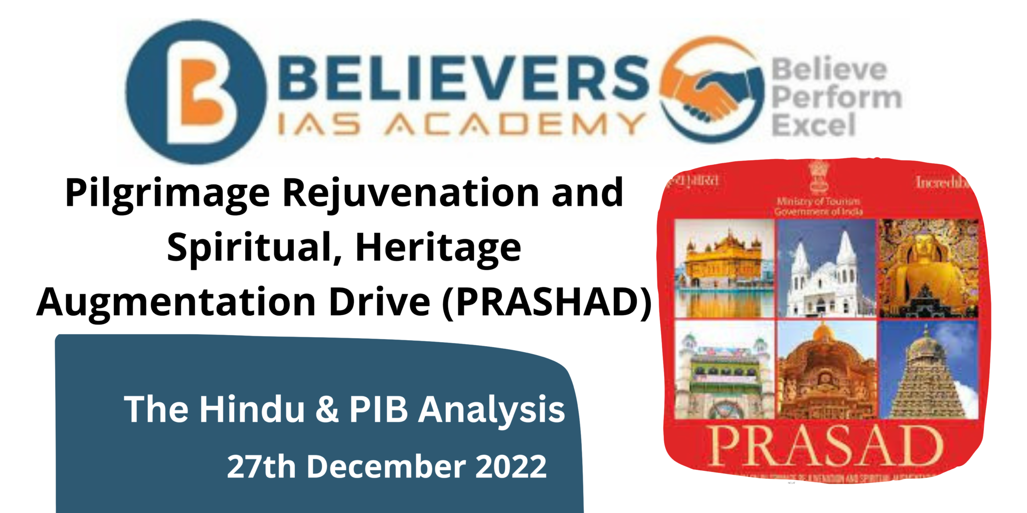 PRASHAD Scheme - Believers IAS Academy