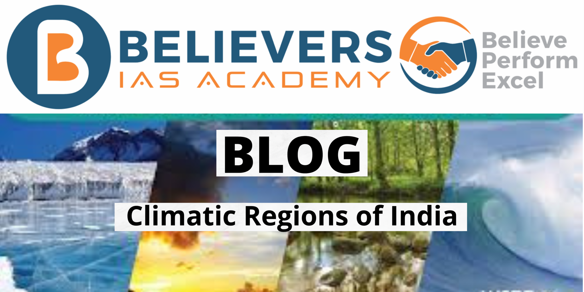 Climatic Regions of India Part 1: Overview - Believers IAS Academy