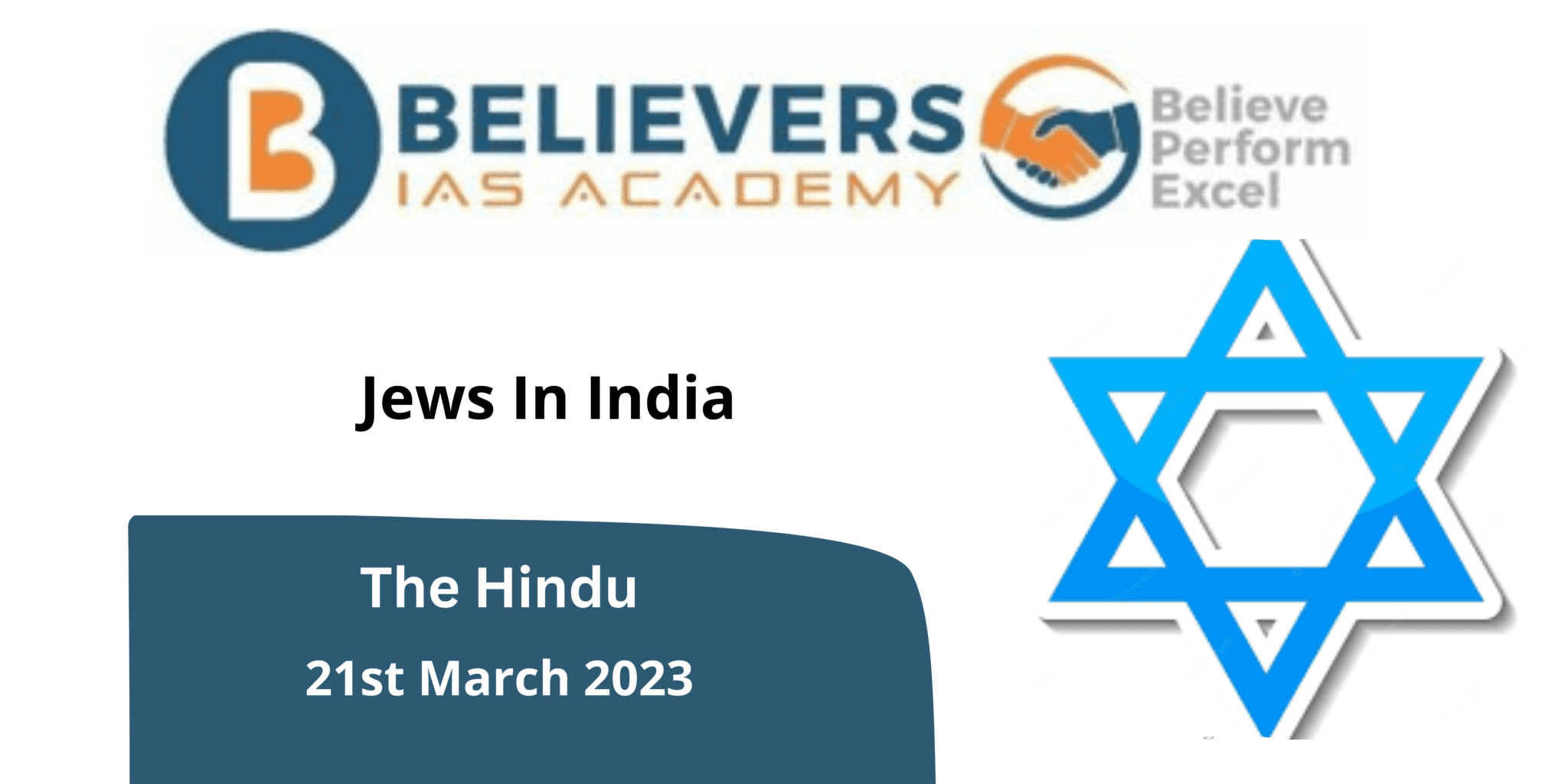 Jews In India - Believers IAS Academy