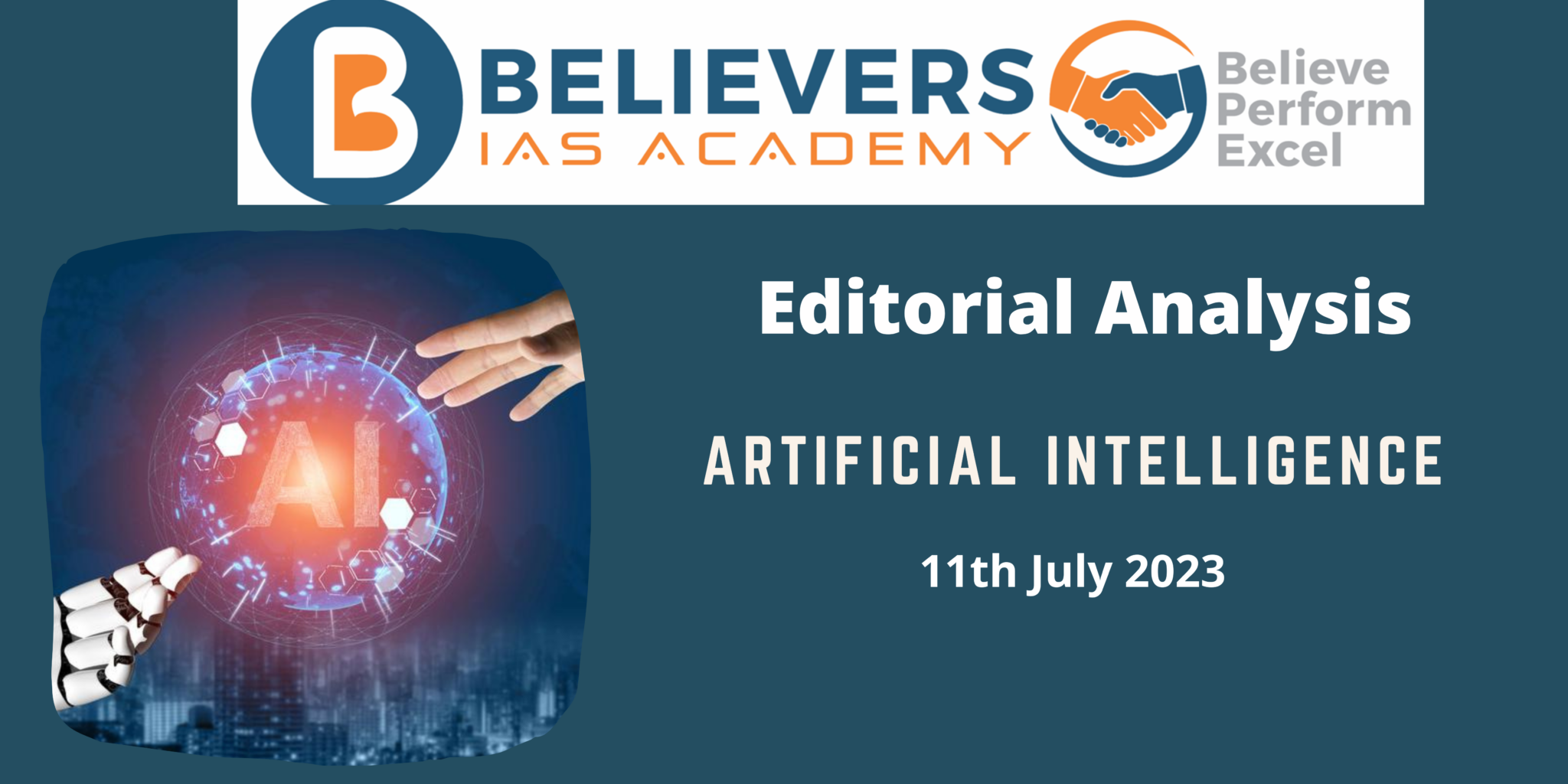 Artificial Intelligence - Believers IAS Academy