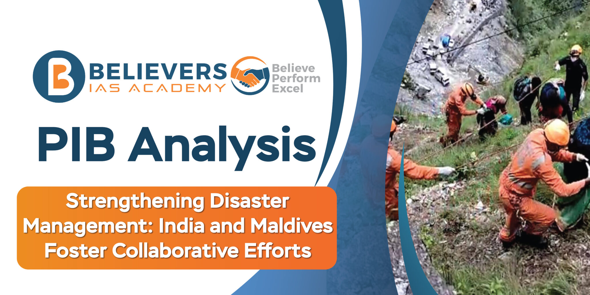 Strengthening Disaster Management: India and Maldives Foster ...