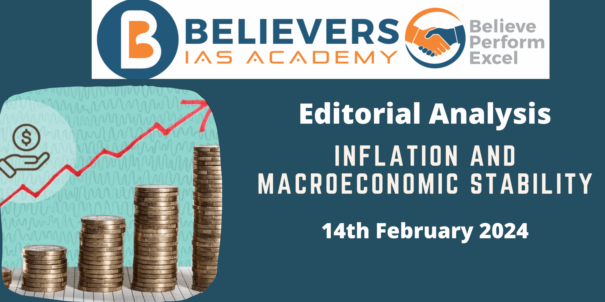 Inflation and Macroeconomic Stability - Believers IAS Academy