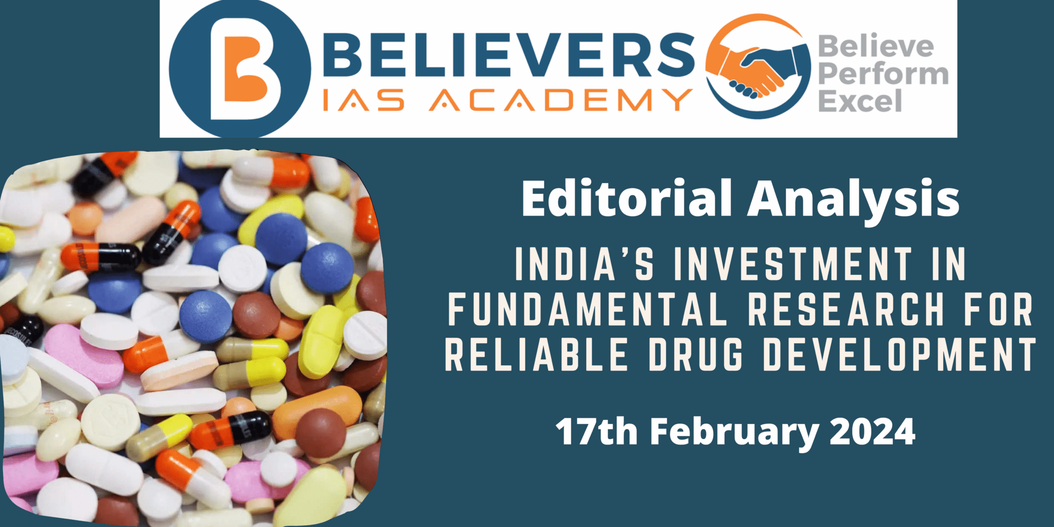 India’s Investment in Fundamental Research for Reliable Drug ...