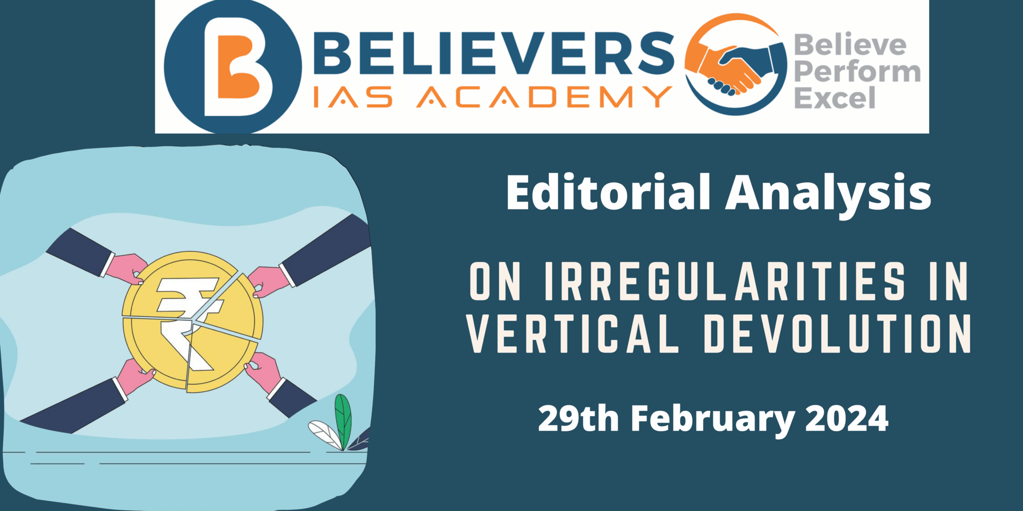 On irregularities in vertical devolution - Believers IAS Academy
