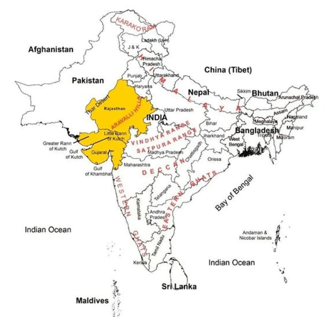 Aravalli Range - Believers IAS Academy